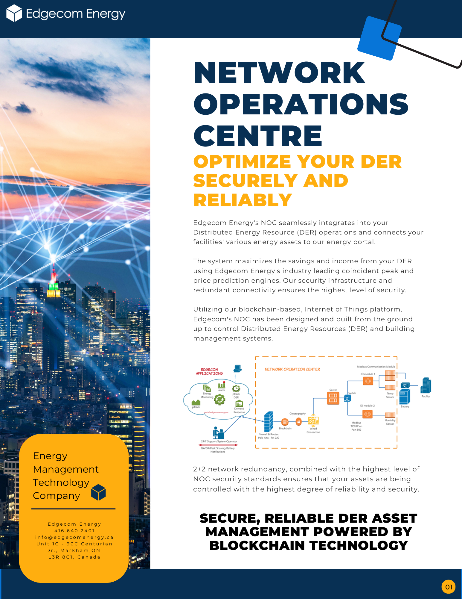 Network Operations Centre Explainer - Edgecom Energy
